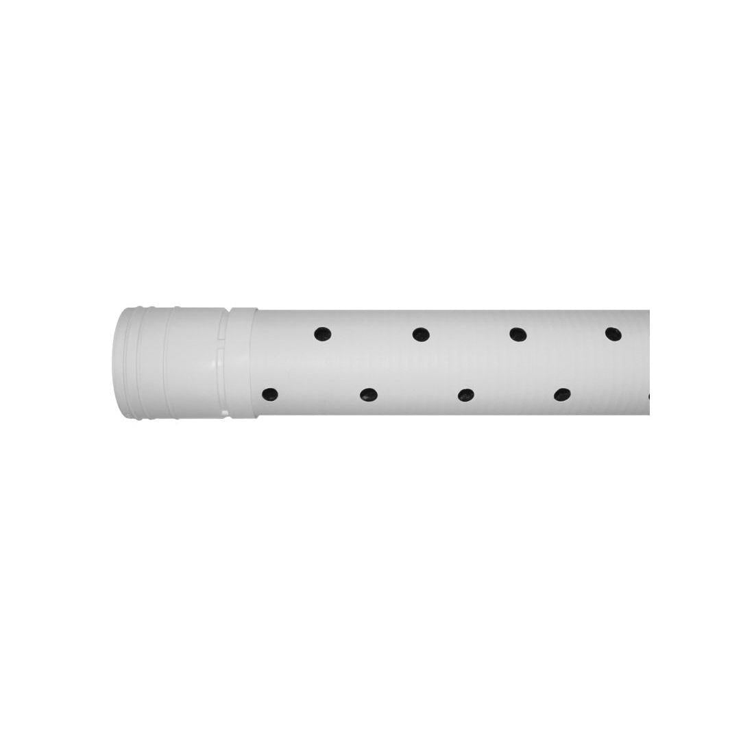ADS® Triple Wall® 0452-0010 Perforated Pipe, 4 in Nominal Pipe, Bell x ...