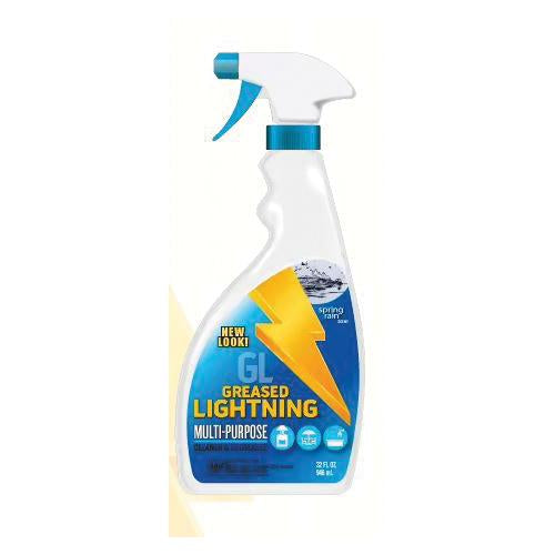 Greased Lightning® 17569248593 Multi-Purpose Cleaner, 32 oz, Spring Ra ...
