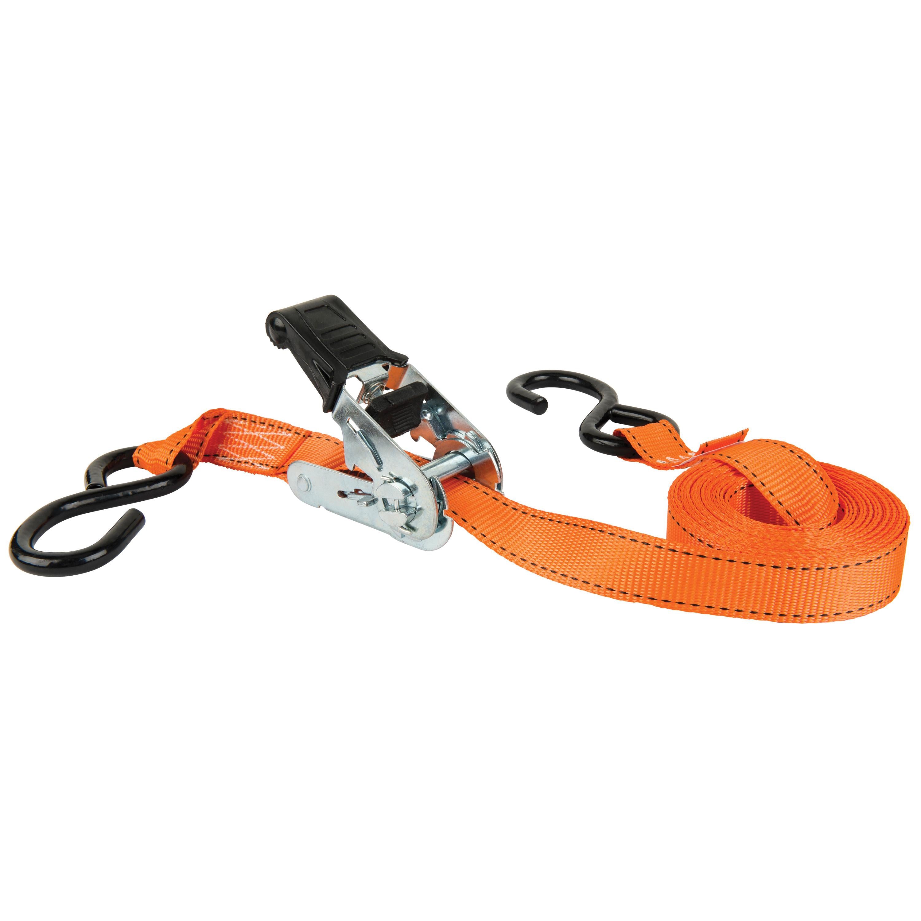 KEEPER™ 45518 Ratchet Strap With Steel Ratchet, 500 lb Work Load ...