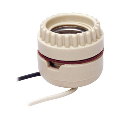 Leviton® 019-08101-000 Keyless Lamp Holder, 250 V, Incandescent Lamp ...