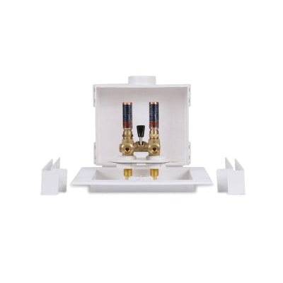 Oatey® Quadtro® 38568 Washing Machine Outlet Box, 3/4 in, Polystyrene ...