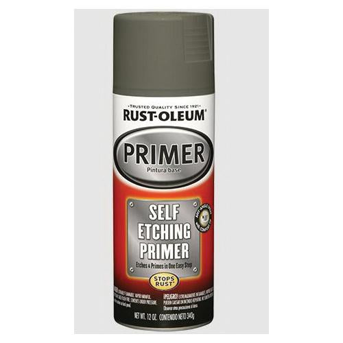 Rust-Oleum Automotive 249322 Self-Etching Primer, Oil Base, Dark Green ...